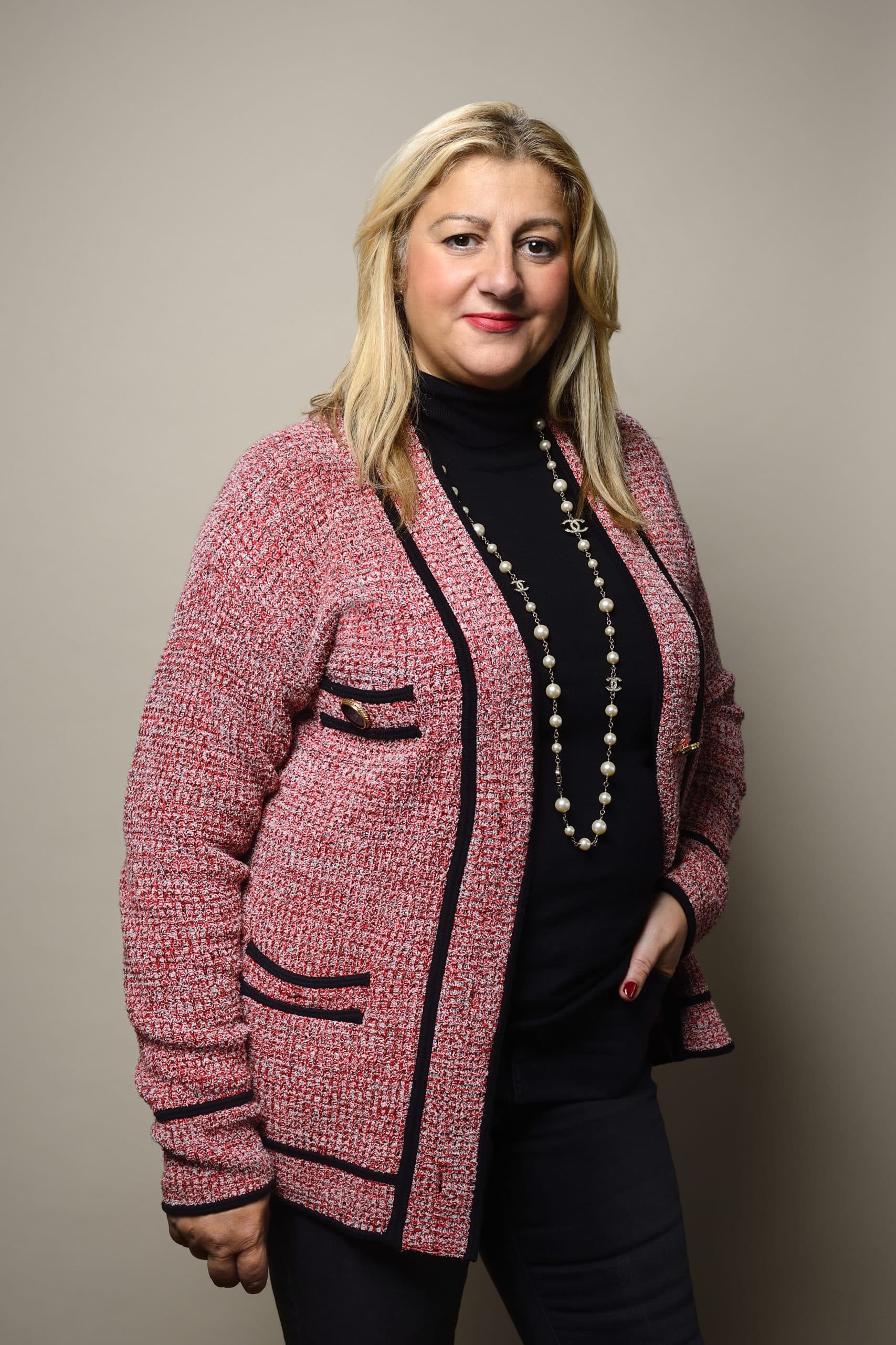 Portrait de Karine G. pour CV et profil LinkedIn